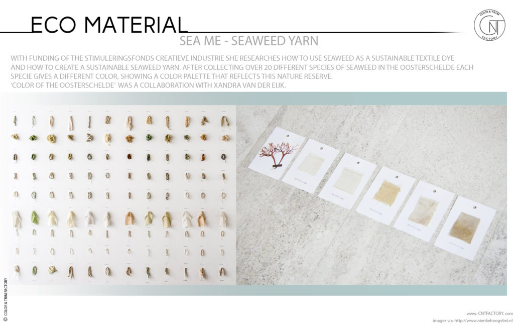 Sea Algae Yarn Sustainable Ocean Materials