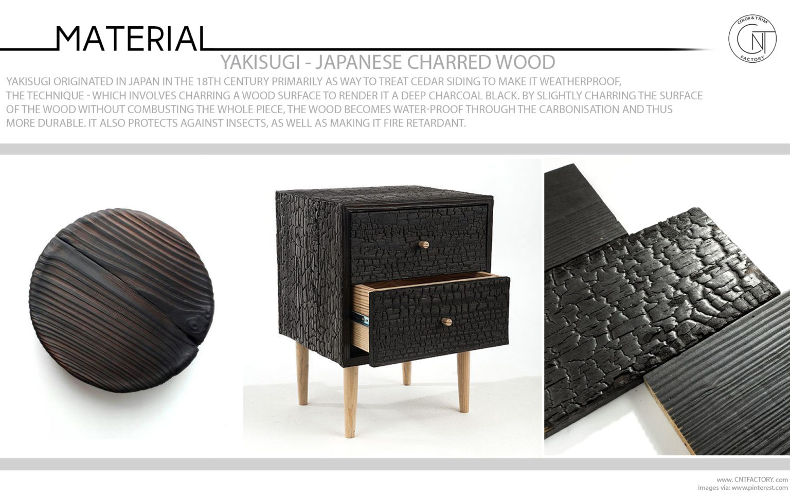 Yakisugi Japanese Charred Wood Automotive Color Trim Trends