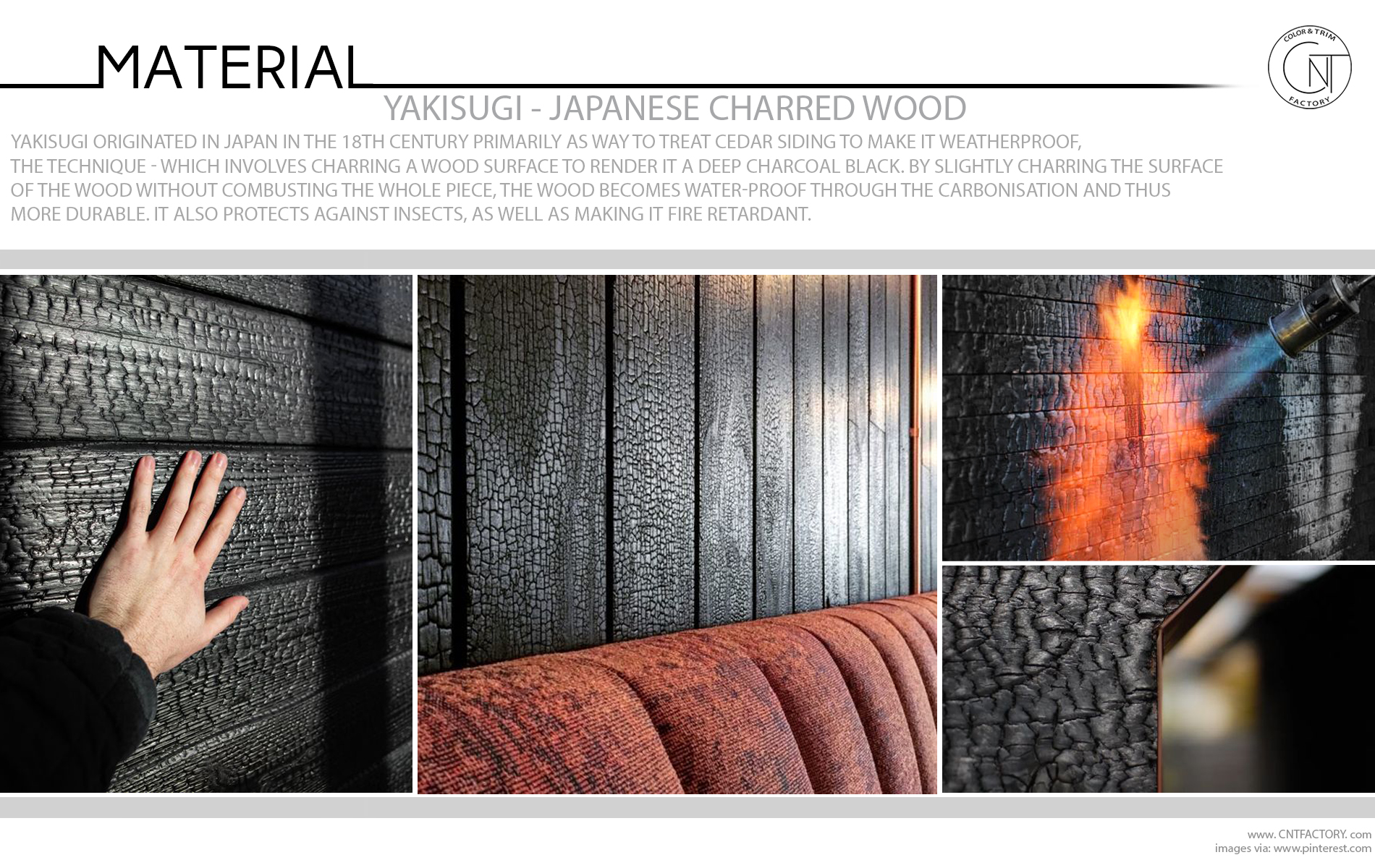 Yakisugi Japanese Charred Wood Automotive Color Trim Trends