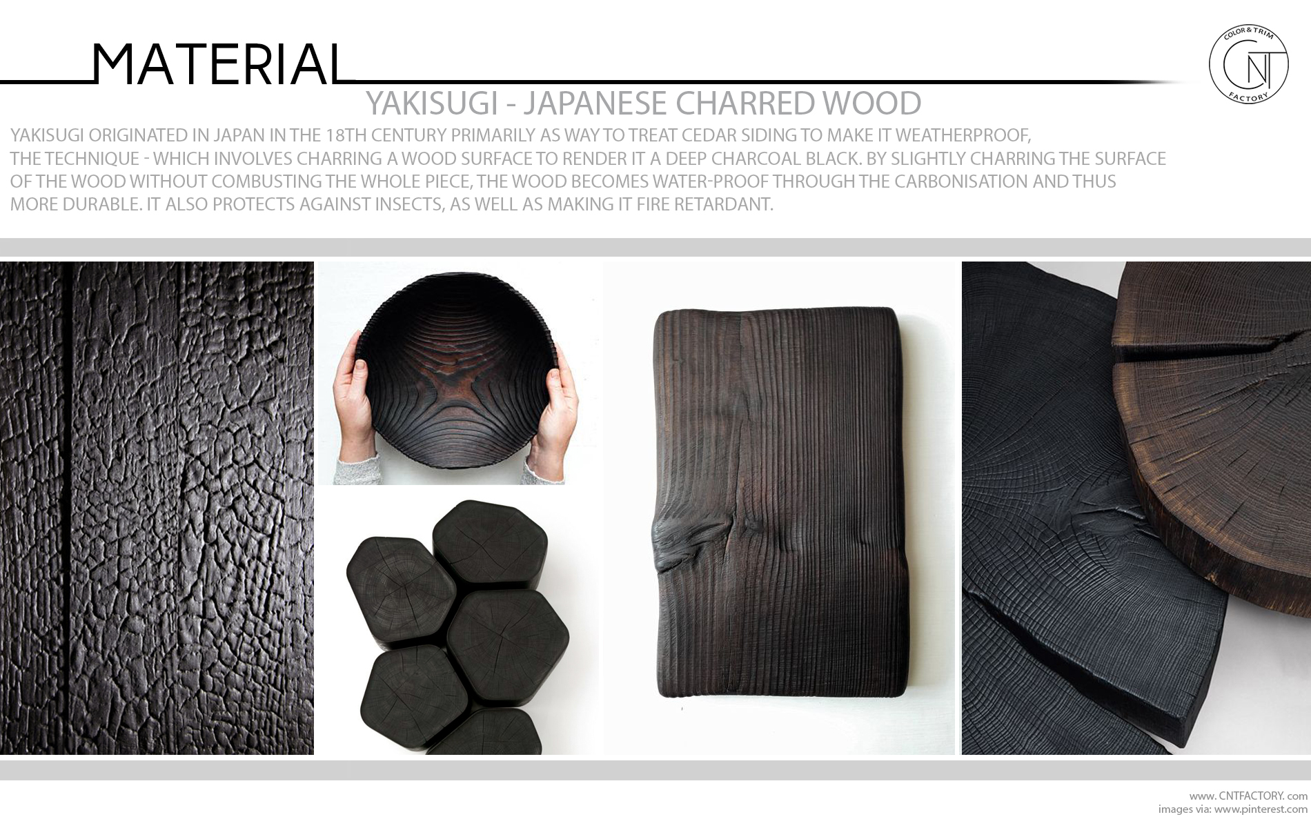 Yakisugi Japanese Charred Wood Automotive Color Trim Trends